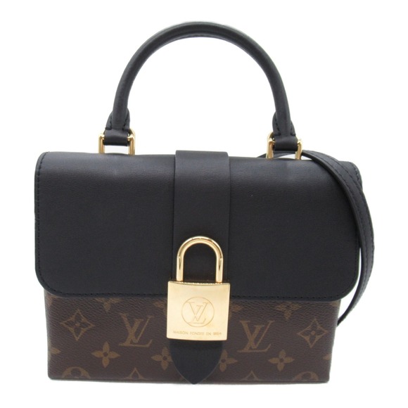 Louis Vuitton | Bags | Louis Vuitton Locky Bb Shoulder Bag Brown Black ...